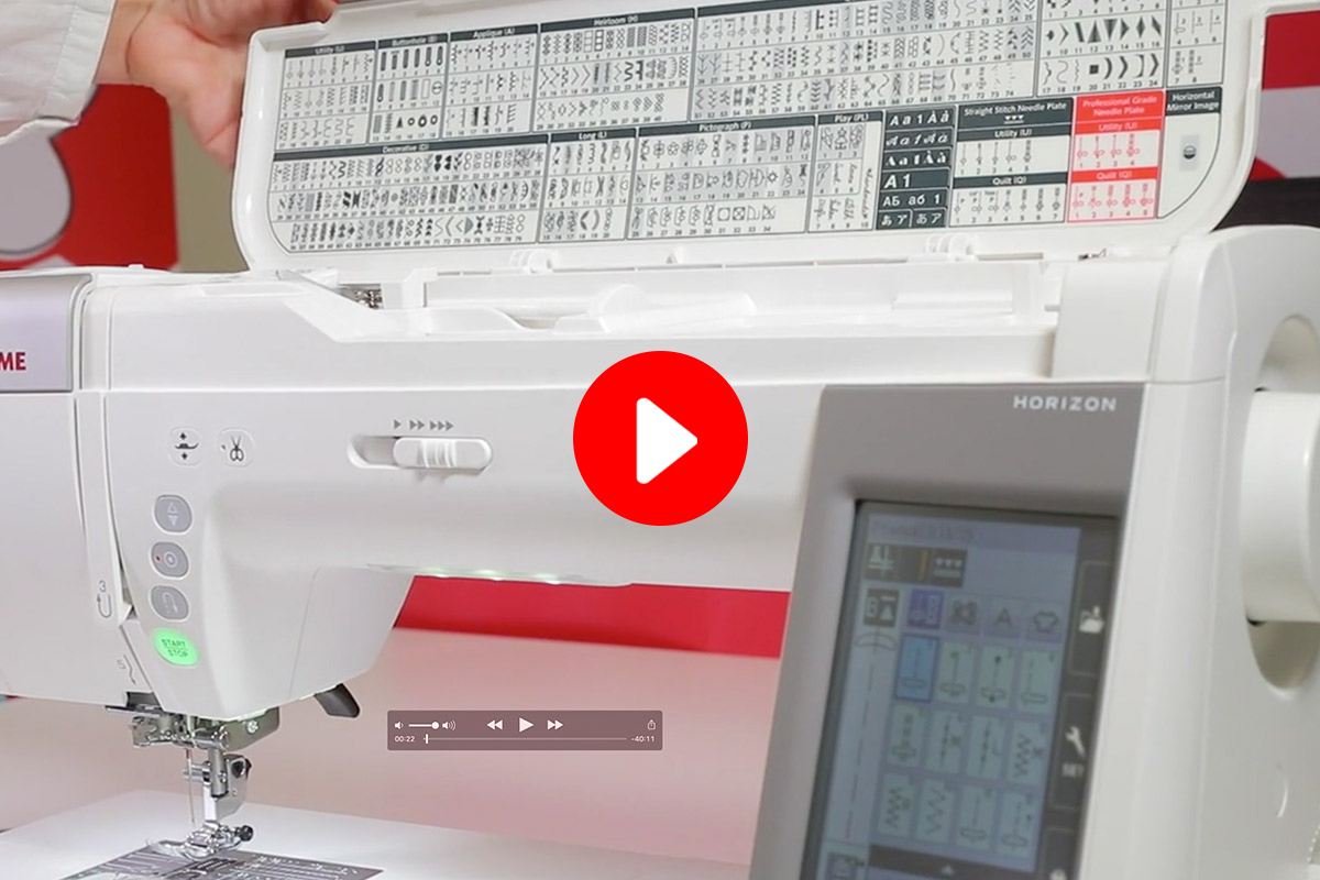 Video tutorial per macchina Memory Craft 9400 QCP - Janome Shop