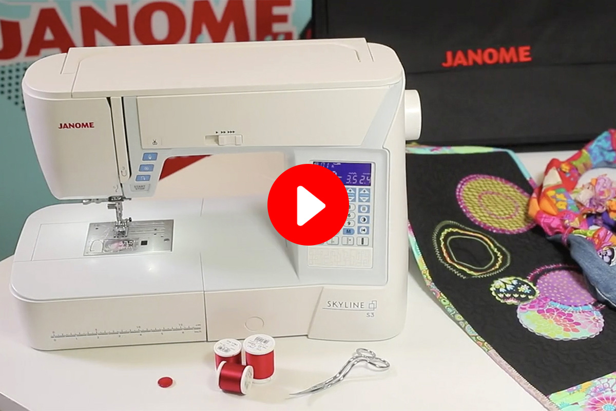 Video tutorial per macchina SKYLINE S3 - Janome Shop