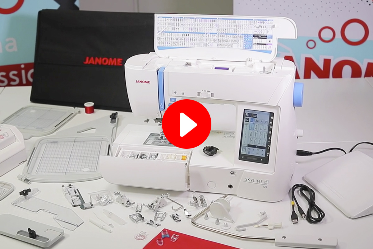 Video tutorial per macchina SKYLINE S9 - Janome Shop