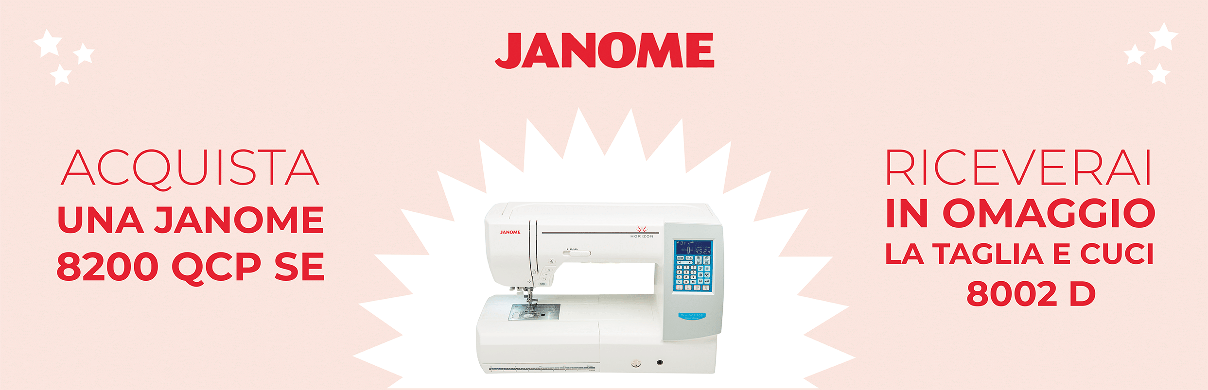 Home | Janome Macchine per Cucire